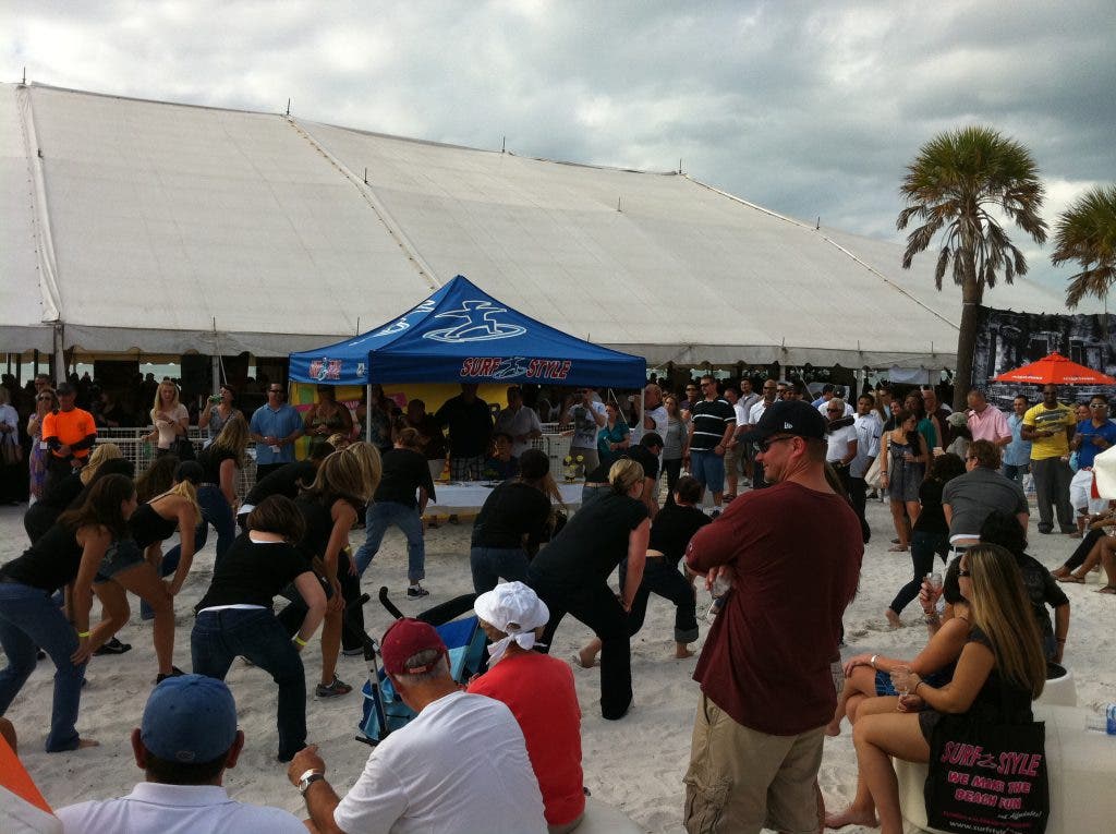 'Flash Mob' Part of Clearwater Beach Uncorked | Clearwater, FL Patch