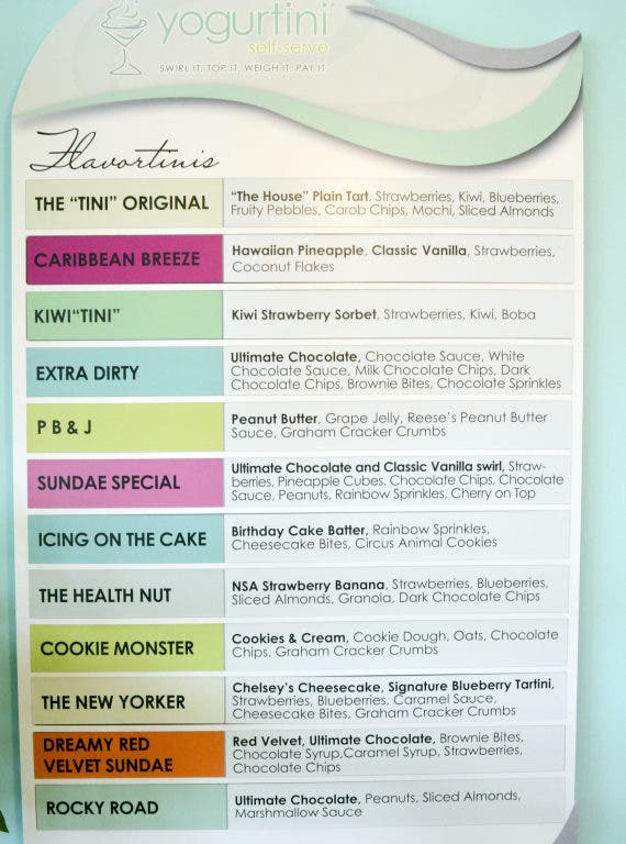 Yogurtini Offers Customers a Relaxing Dessert Experience | Wayne, NJ Patch