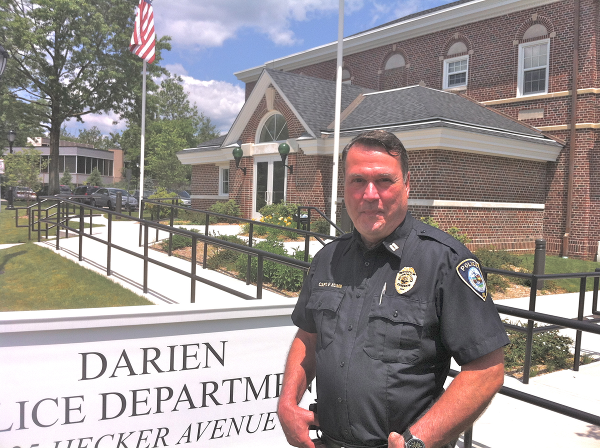 Capt. Fred Komm Retires from Darien Police After 36 Years | Darien, CT ...