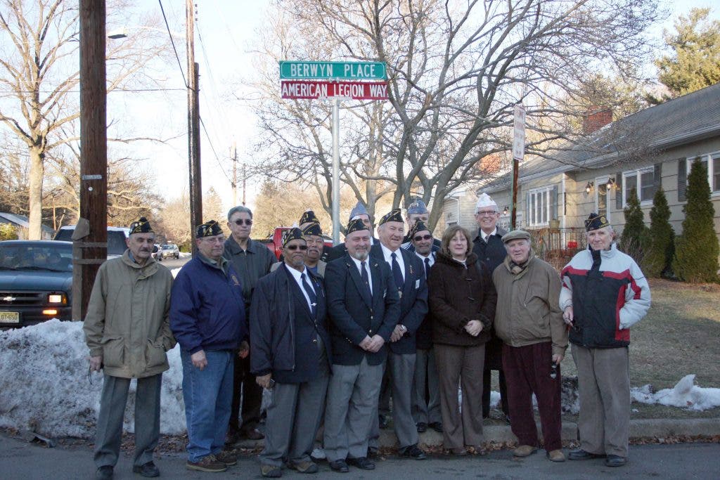 Viewfinder: Lawrence Twp. 'Renames' Berwyn Place to American Legion Way ...