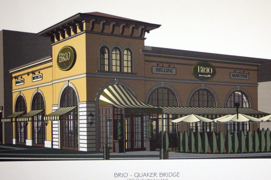 Brio Tuscan Grille Approved for Quaker Bridge Mall | Lawrenceville, NJ ...