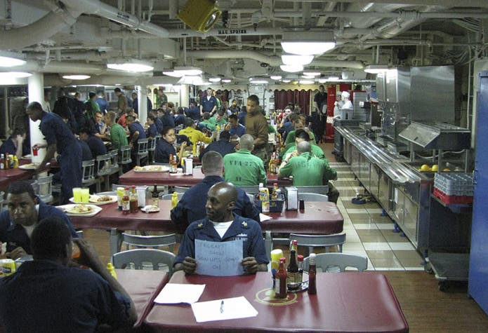Navy Tales: Life and Food Aboard an Aircraft Carrier, Part 3 | Sunset ...