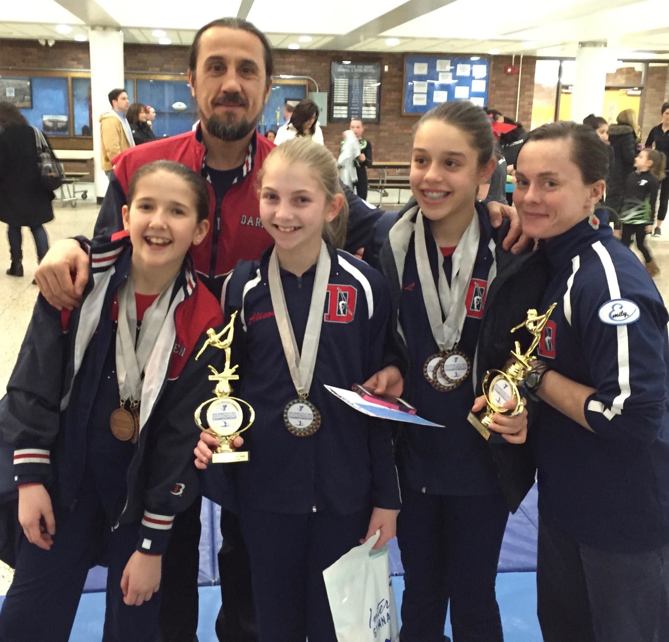 Darien YMCA Gymastics Dominates Team Competition at 2016 State ...