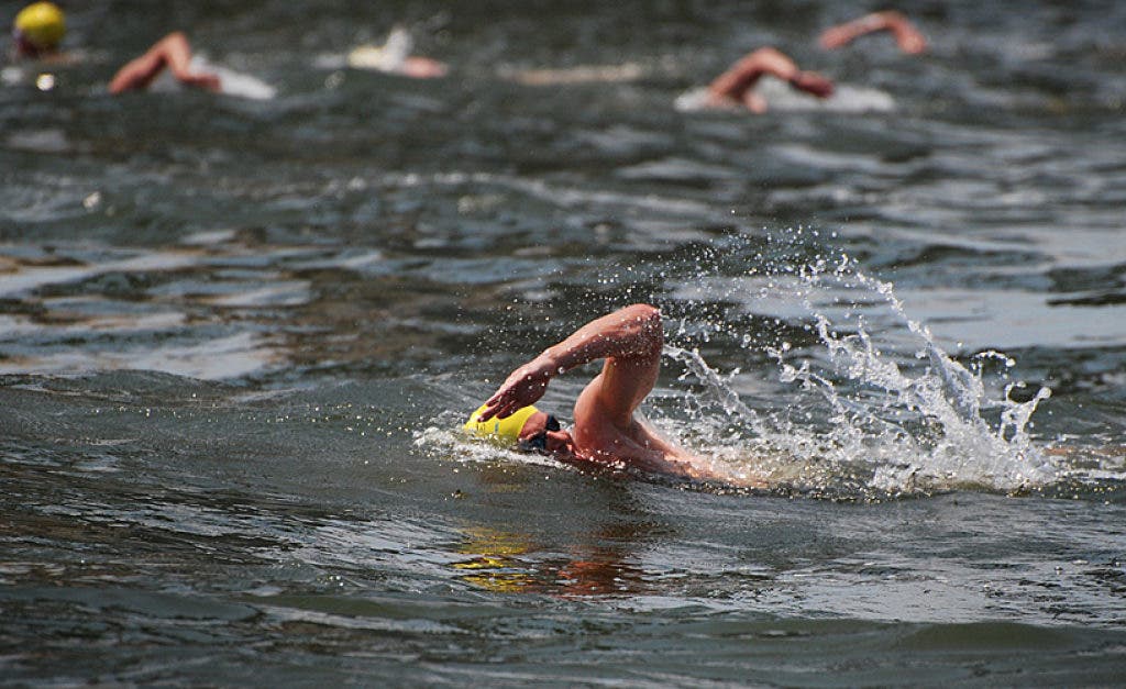 Hundreds Take the Challenge at the Great Chesapeake Bay Swim ...
