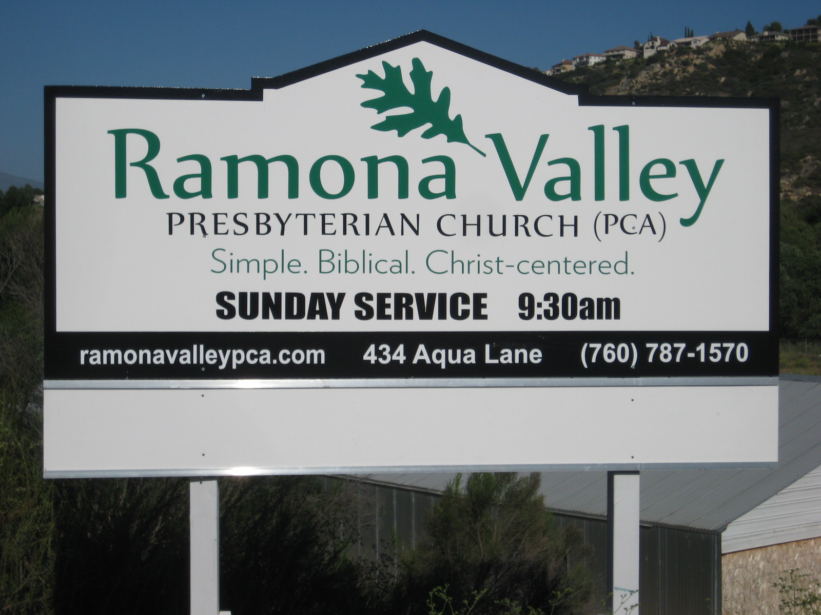 This Sunday at Ramona Valley Presbyterian Church | Ramona, CA Patch