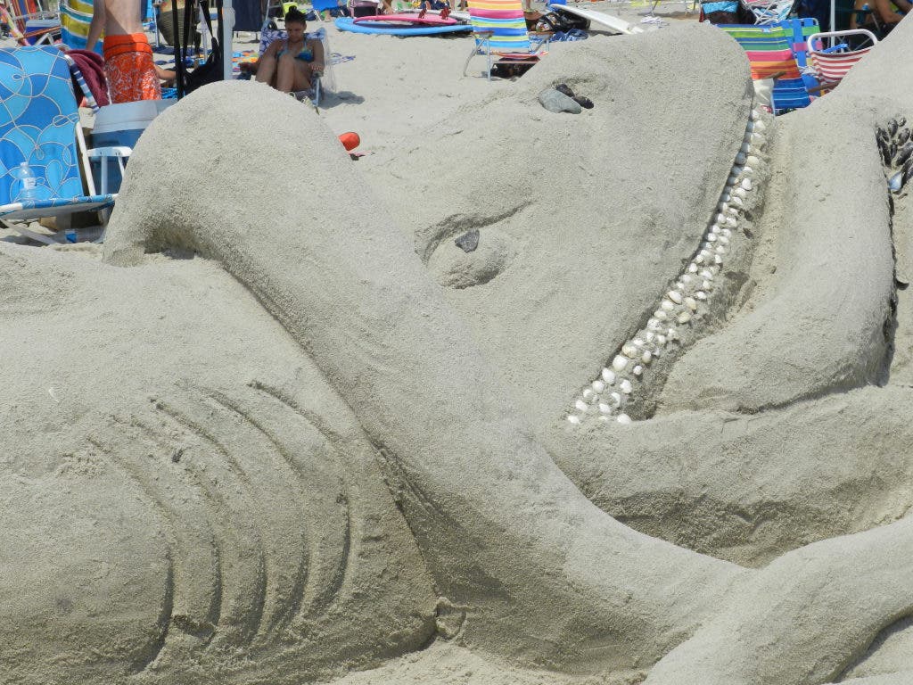 'Shark vs. Octopus' Wins NJ Sandcastle Contest | Manasquan, NJ Patch