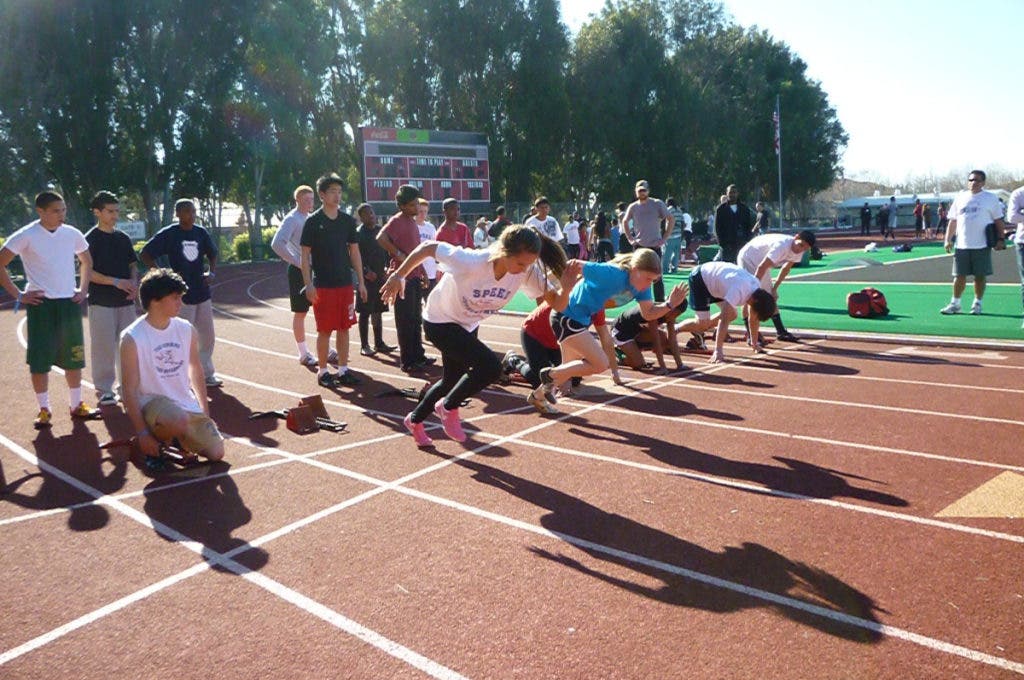 Olympic Track & Field Clinic Unites Youth and Pros | Union City, CA Patch