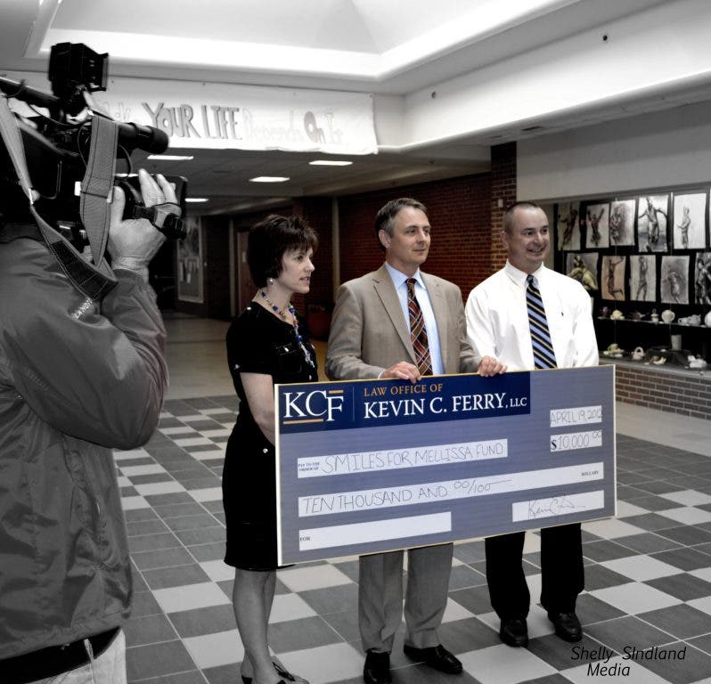 Attorney Kevin C. Ferry gives $10,000 today to honor Mellissa Andrew ...