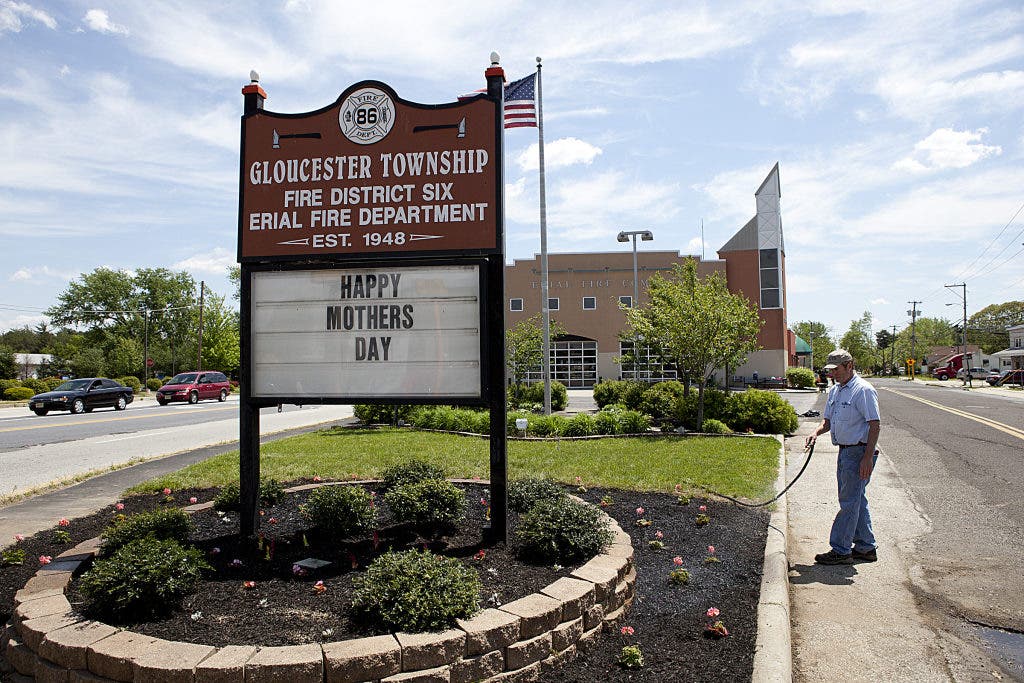 Camden County Tech School Students Landscape Erial Fire Station ...