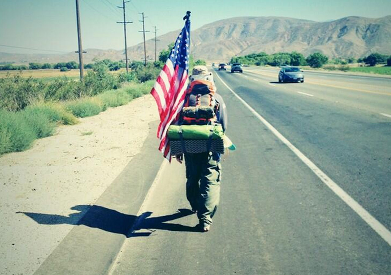 Pair of Marines Walking 2,700 Miles from SoCal to D.C. Make Stop in ...