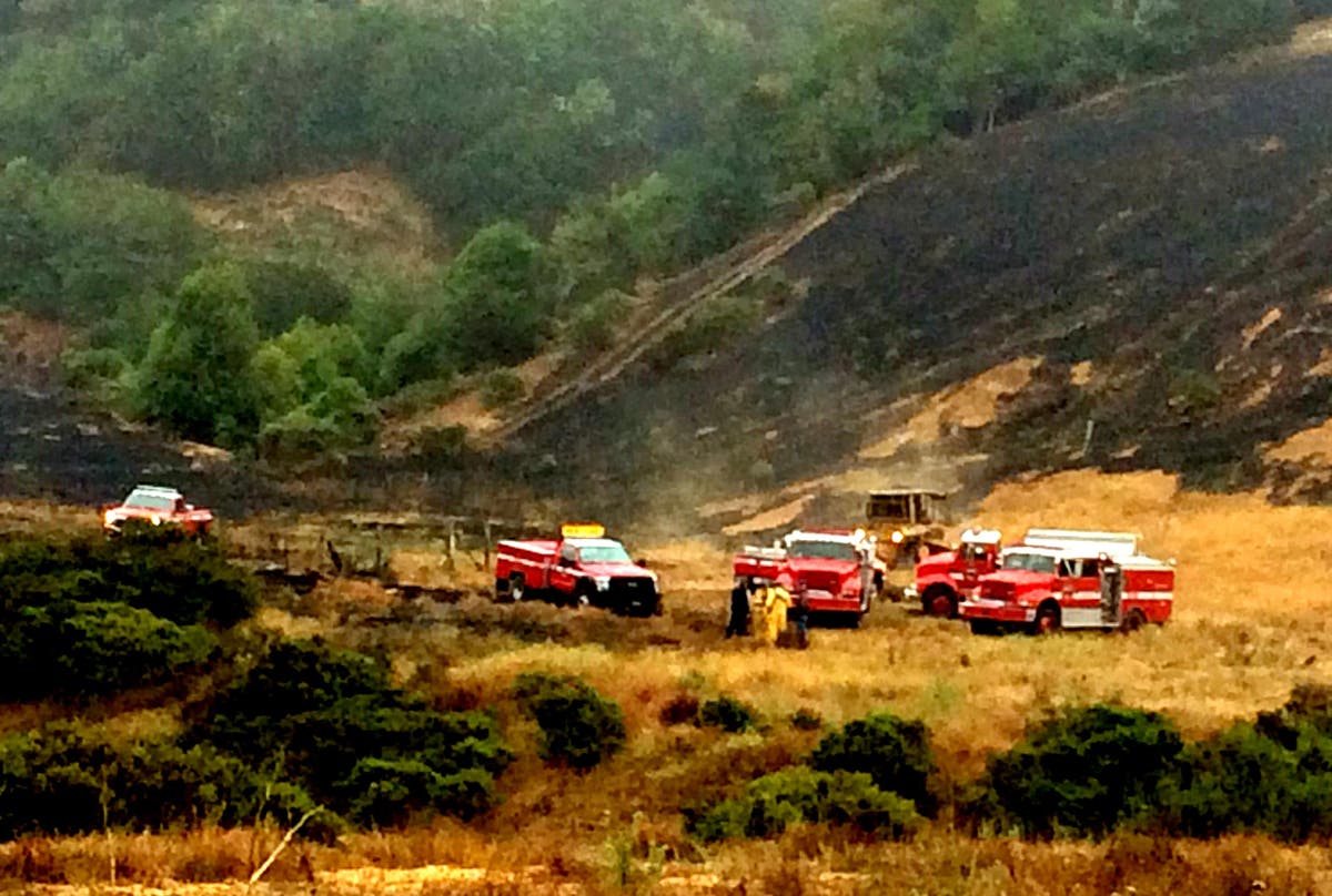 Fatal Plane Crash Sparks Wildland Fire Near Novato | Novato, CA Patch