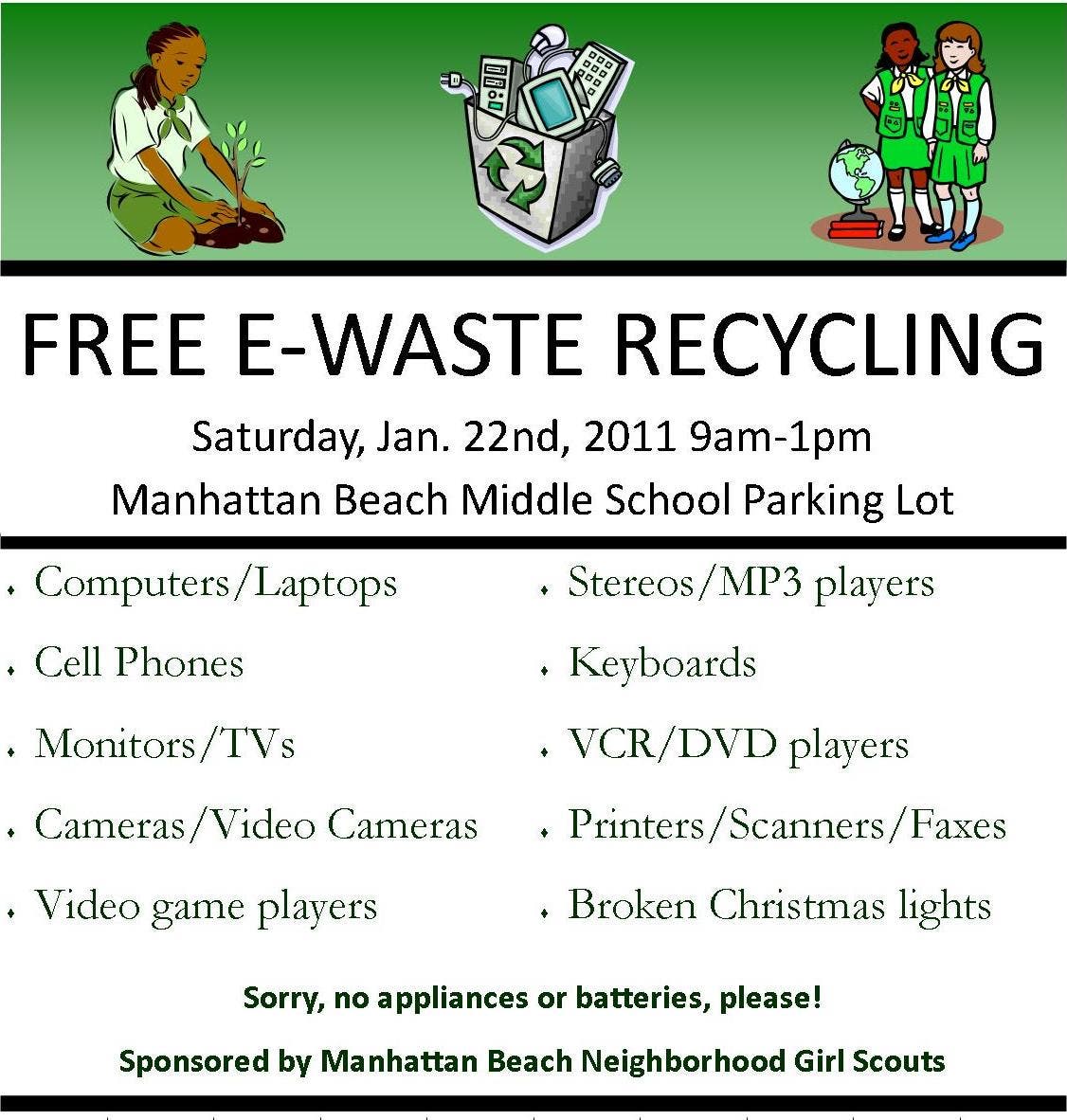 E-Waste Recycling Event | Manhattan Beach, CA Patch