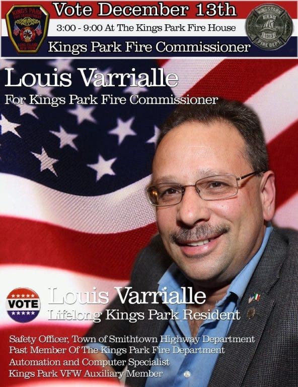Fire Commissioner Elections Set For Tuesday | Kings Park, NY Patch