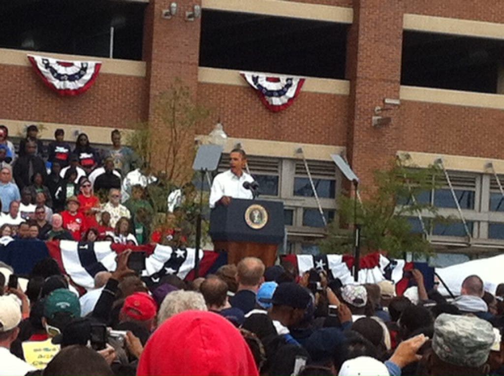Photo Gallery: President Obama Speaks in Detroit on Labor Day | Grosse ...