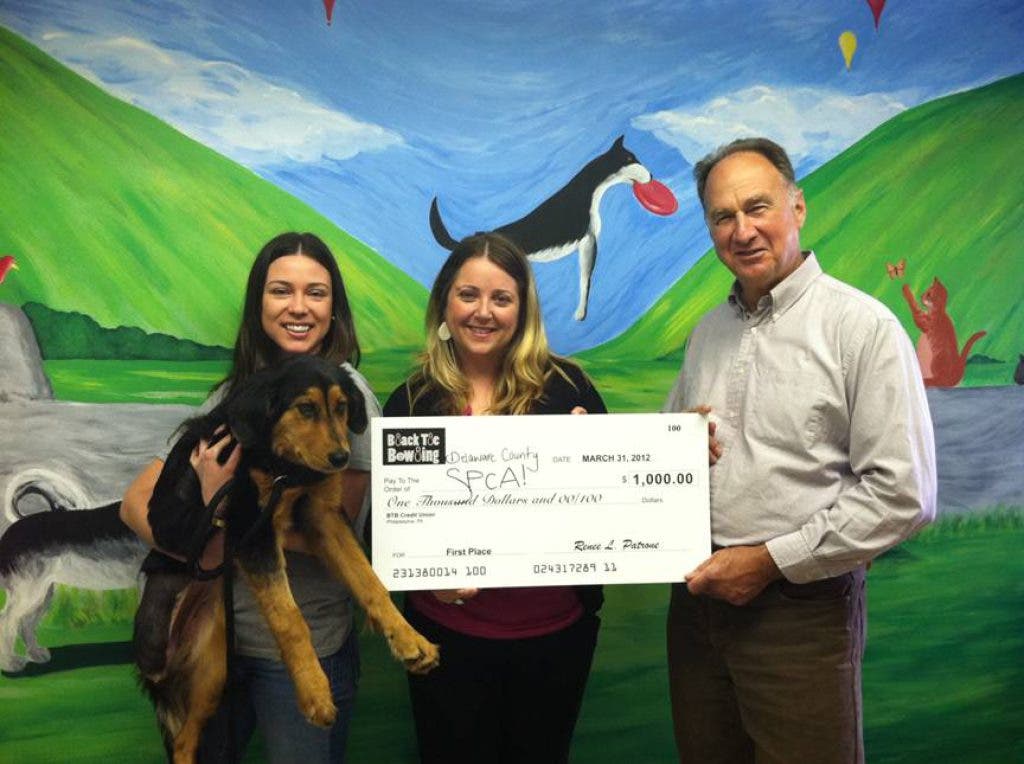 Delco SPCA receives $1,000 for Curious George Fund | Media, PA Patch