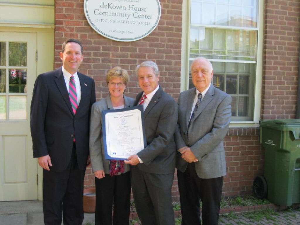 Sen. Len Suzio, Middletown Legislators Honor Rockfall Foundation ...