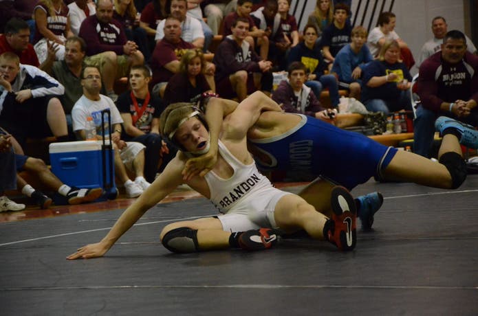 Brandon High Eagles Dominate at County Wrestling Championship | Brandon ...