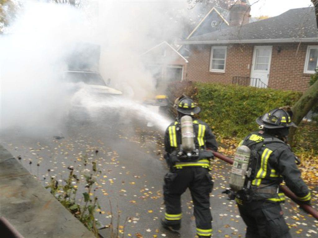 Photos: Truck Fire in Ardmore | Ardmore, PA Patch