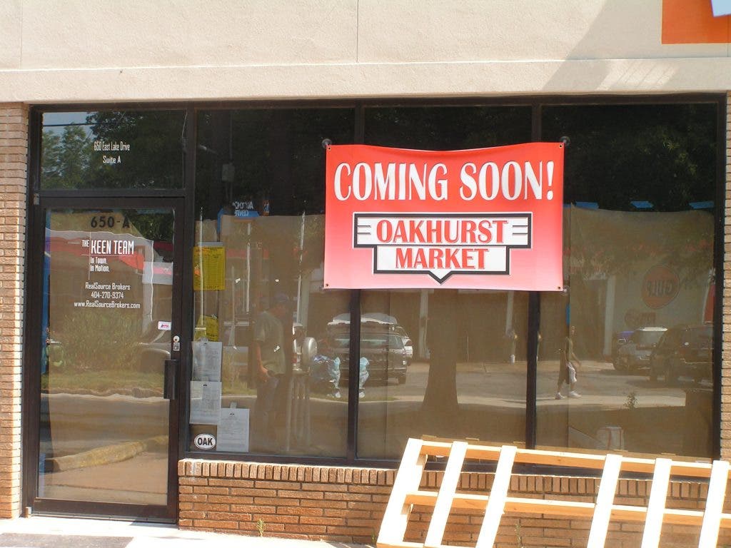 Oakhurst Market Gets Ready for Customers | Decatur, GA Patch