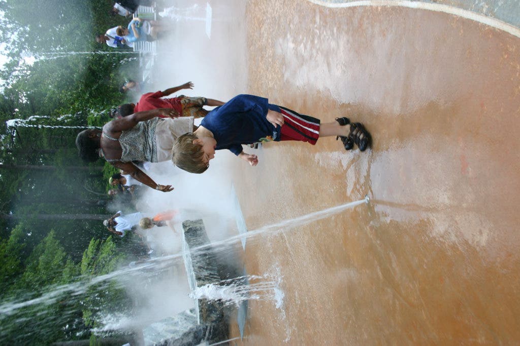 Photos: Perkerson Park opens Brand New Splash Pad in time for Summer ...