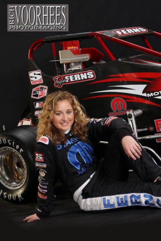 Taylor Ferns Speeds Into Auto Racing History | Shelby, MI Patch
