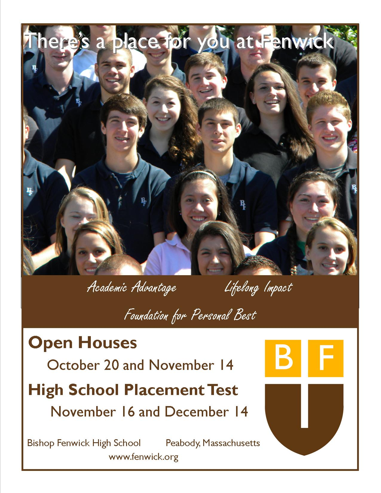 Bishop Fenwick High School to Host Admissions Open House | Beverly, MA ...