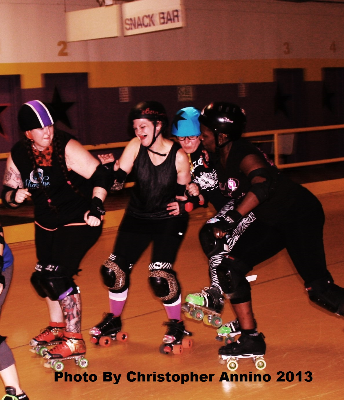 Intense, Athletic, Slam Jam Action Best Describes Shoreline Roller ...