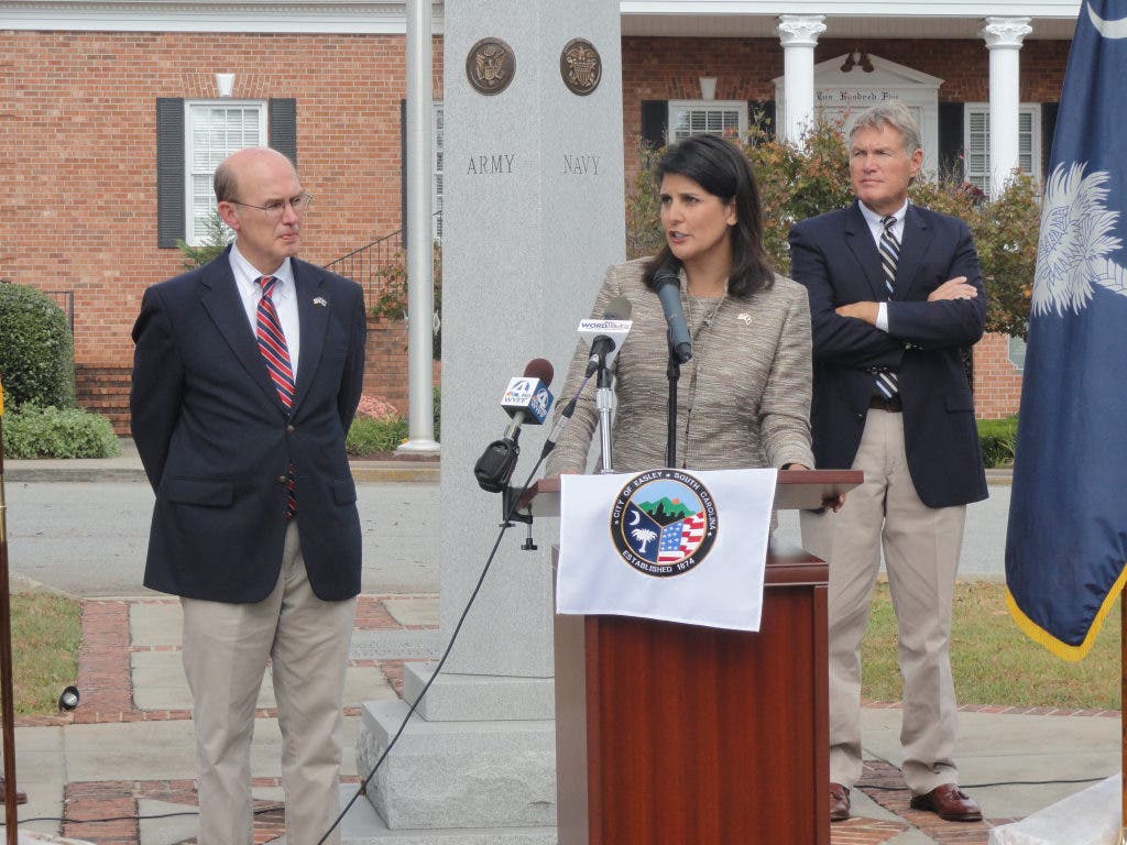 Governor Haley Endorses Larry Martin | Easley, SC Patch