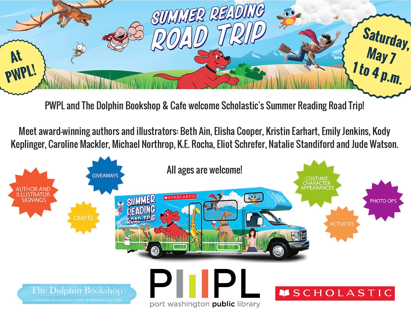 Scholastic Summer Reading Road Trip | Port Washington, NY Patch
