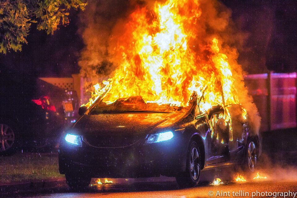 Lindenhurst's Bravest Contain Car Fire | Lindenhurst, NY Patch