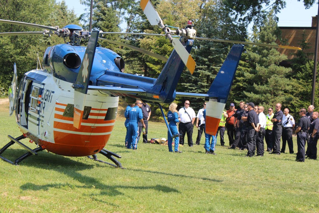 VIDEO: Northbrook Fire Department Undergoes Helicopter Training ...