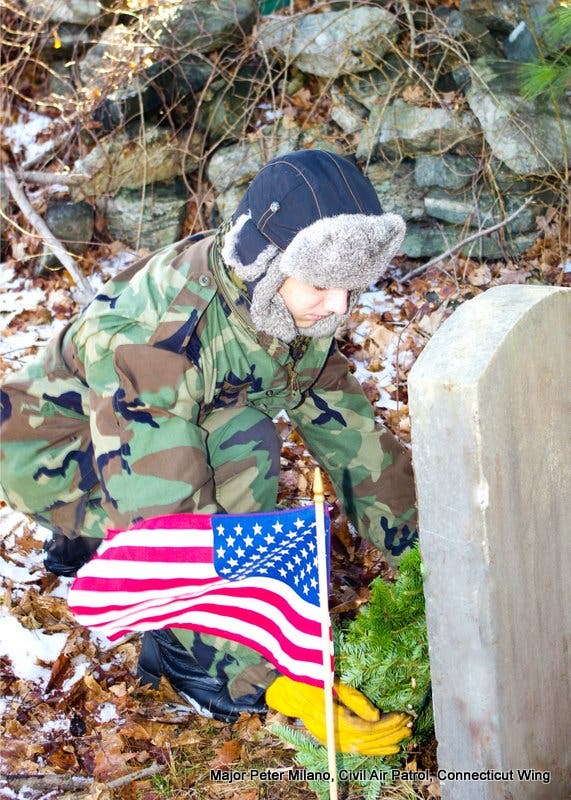 399th Composite Squadron Honors Veterans with Wreaths Across America ...