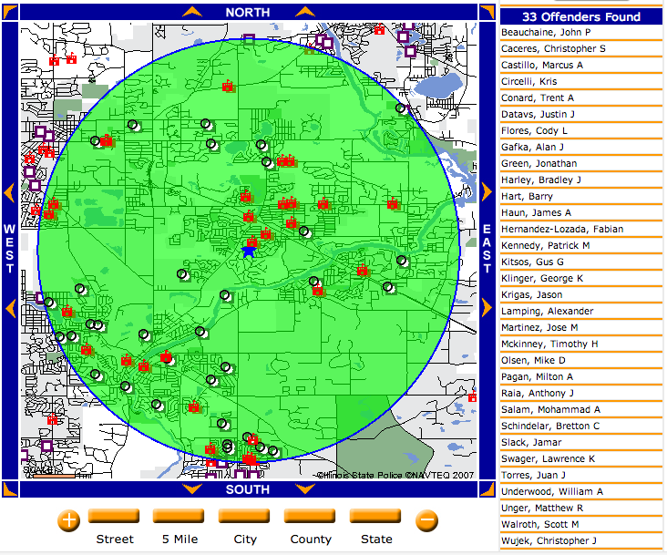 Sex Offender Map for Cary: See Where Registered Offenders Live Before ...