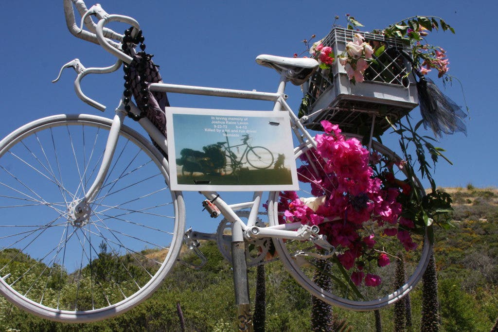 Memorial Ghost Bike for Josh Laven Removed – Not Wanted on Highway 1 ...