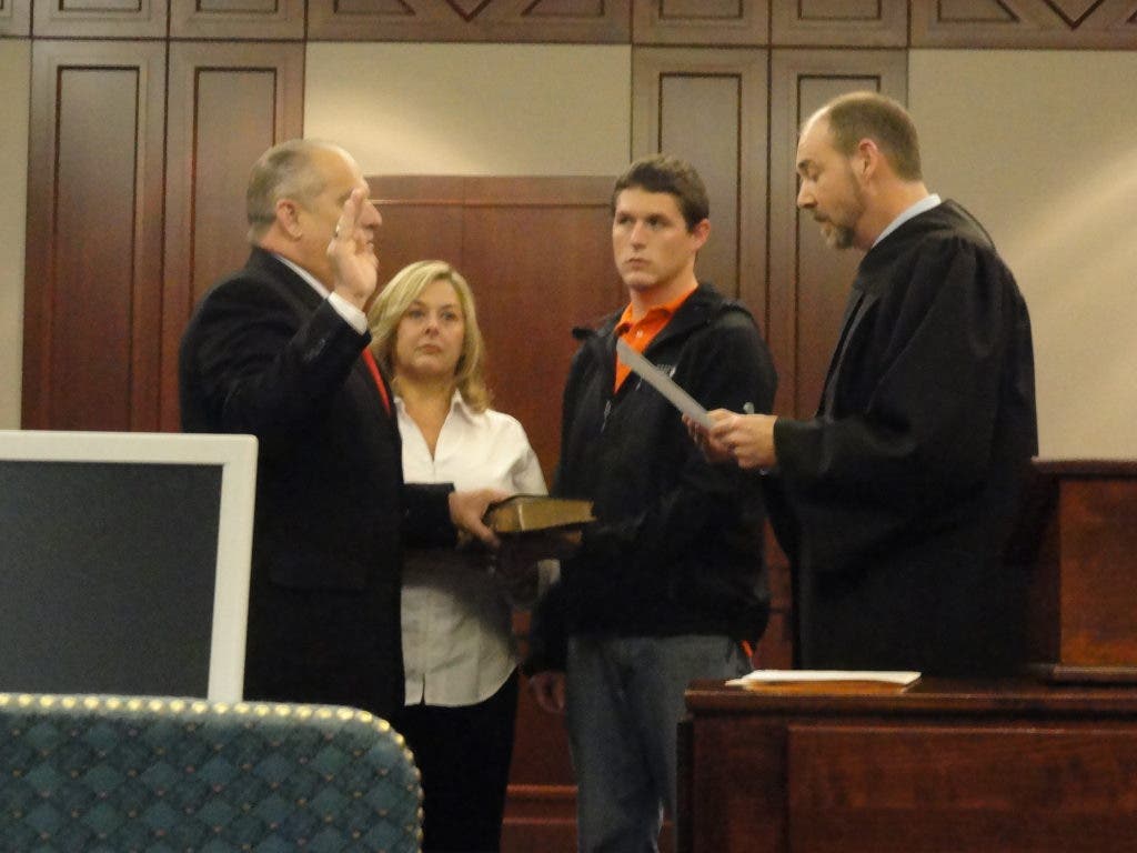 Roger Garrison Sworn In As Sheriff | Canton, GA Patch