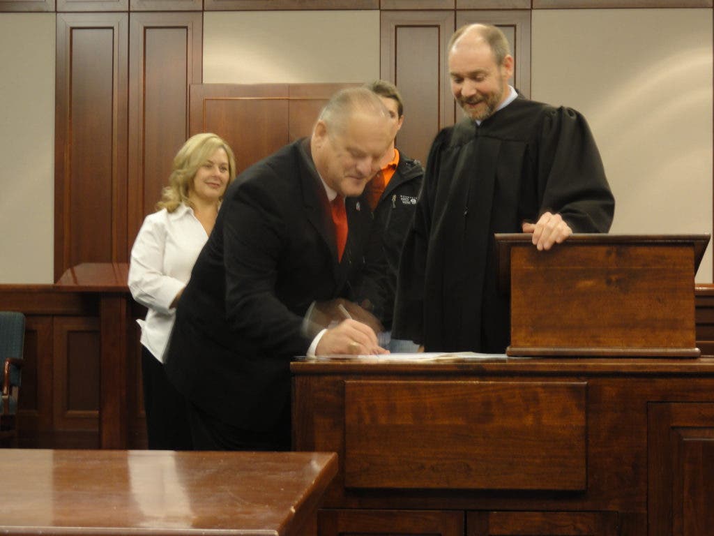 Roger Garrison Sworn In As Sheriff | Canton, GA Patch