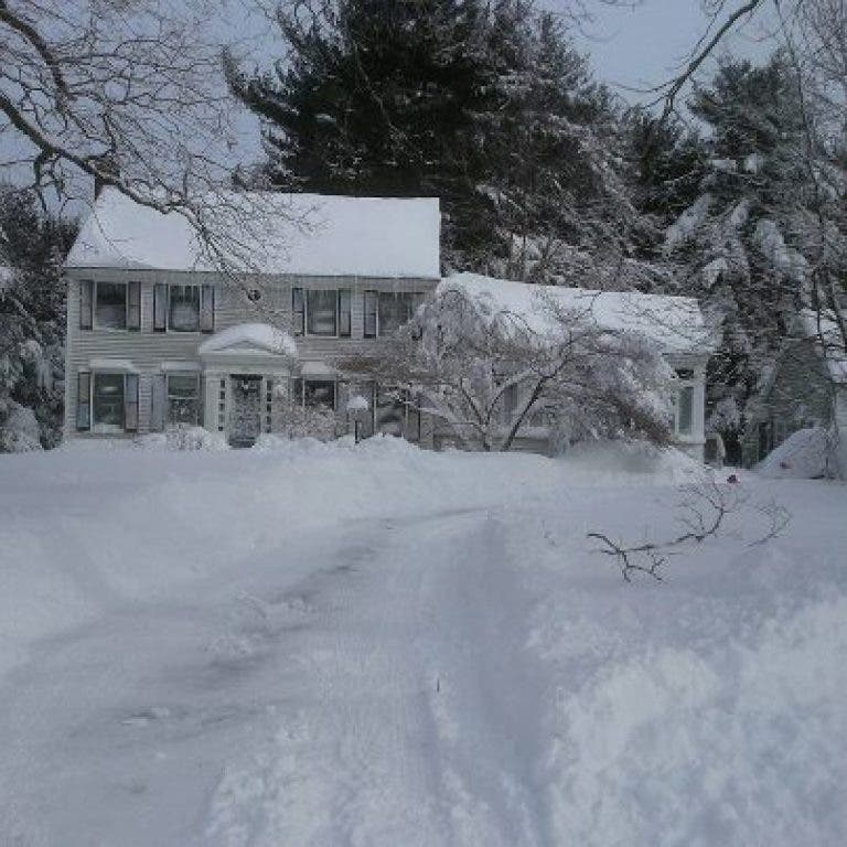 Photos: Show Us the Snow Outside Your House! | Mansfield, MA Patch
