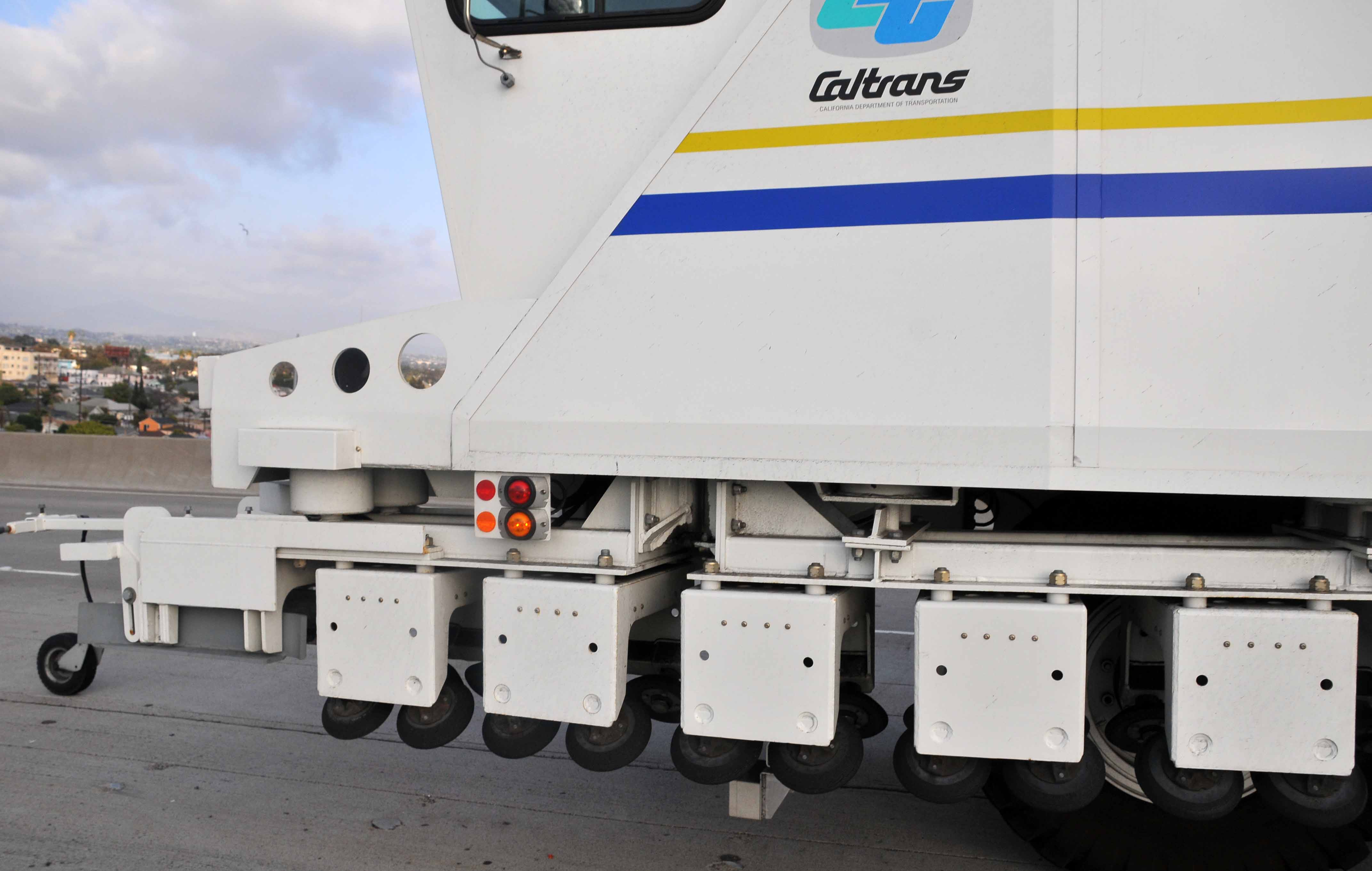 Inside the Zipper: Slow-Motion View of Coronado Bridge on Barrier Mover ...