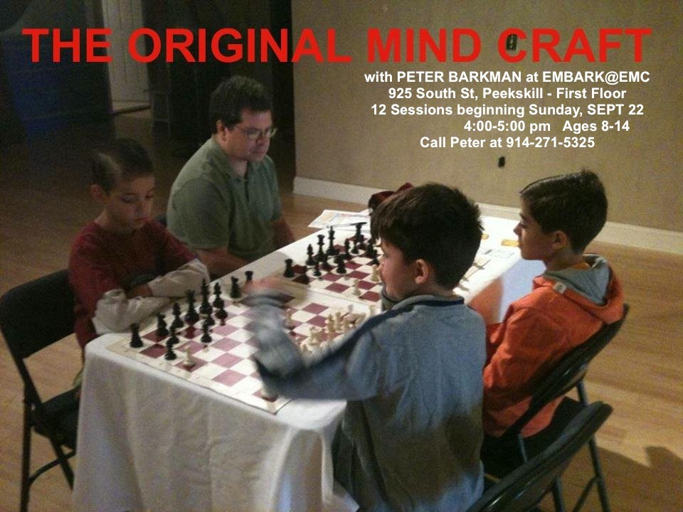 SUNDAY IS CHESS CLASS @ EMBARK! | Ossining, NY Patch