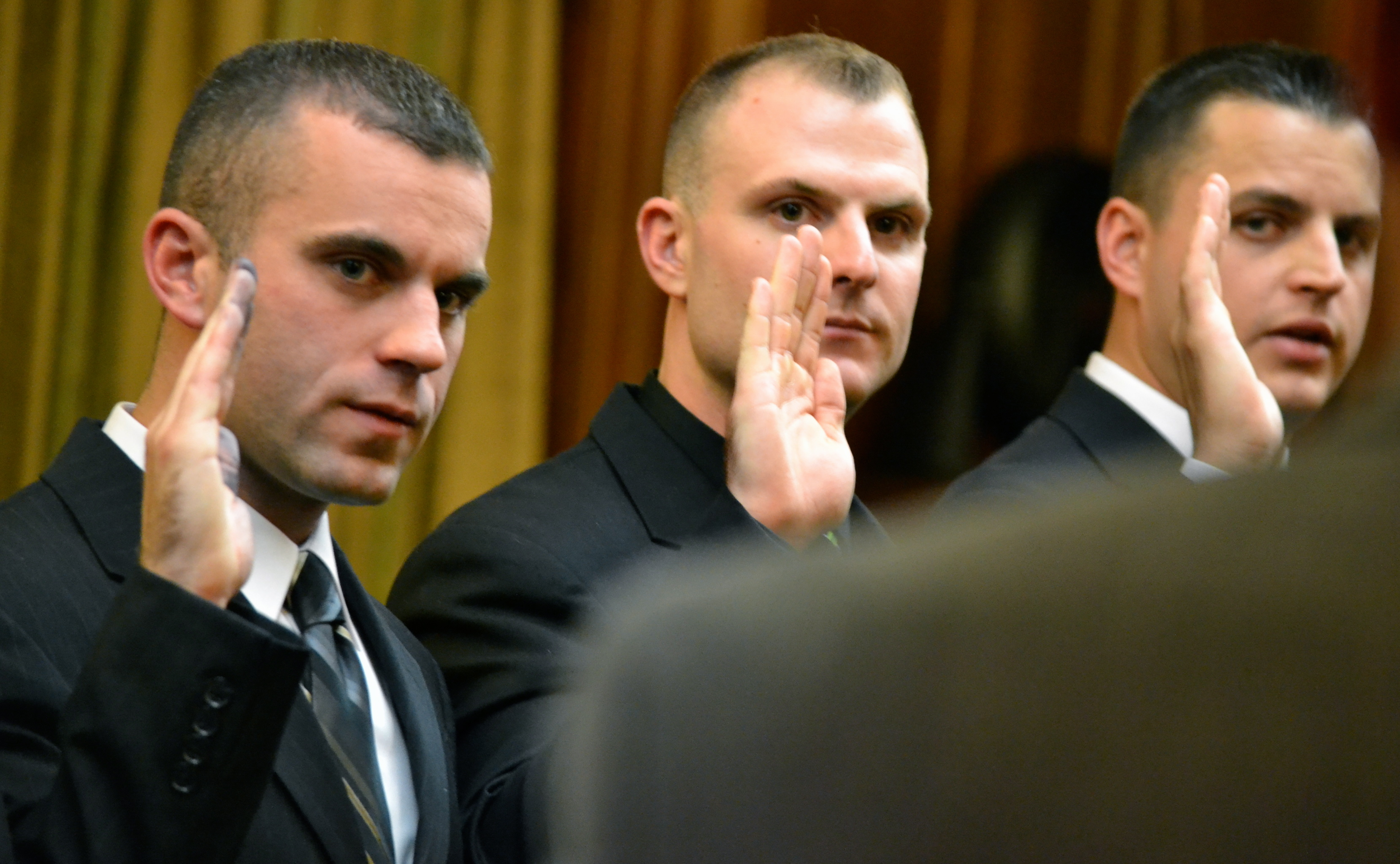 Ten New Reserve Officers Sworn Into Police Force | Woburn, MA Patch