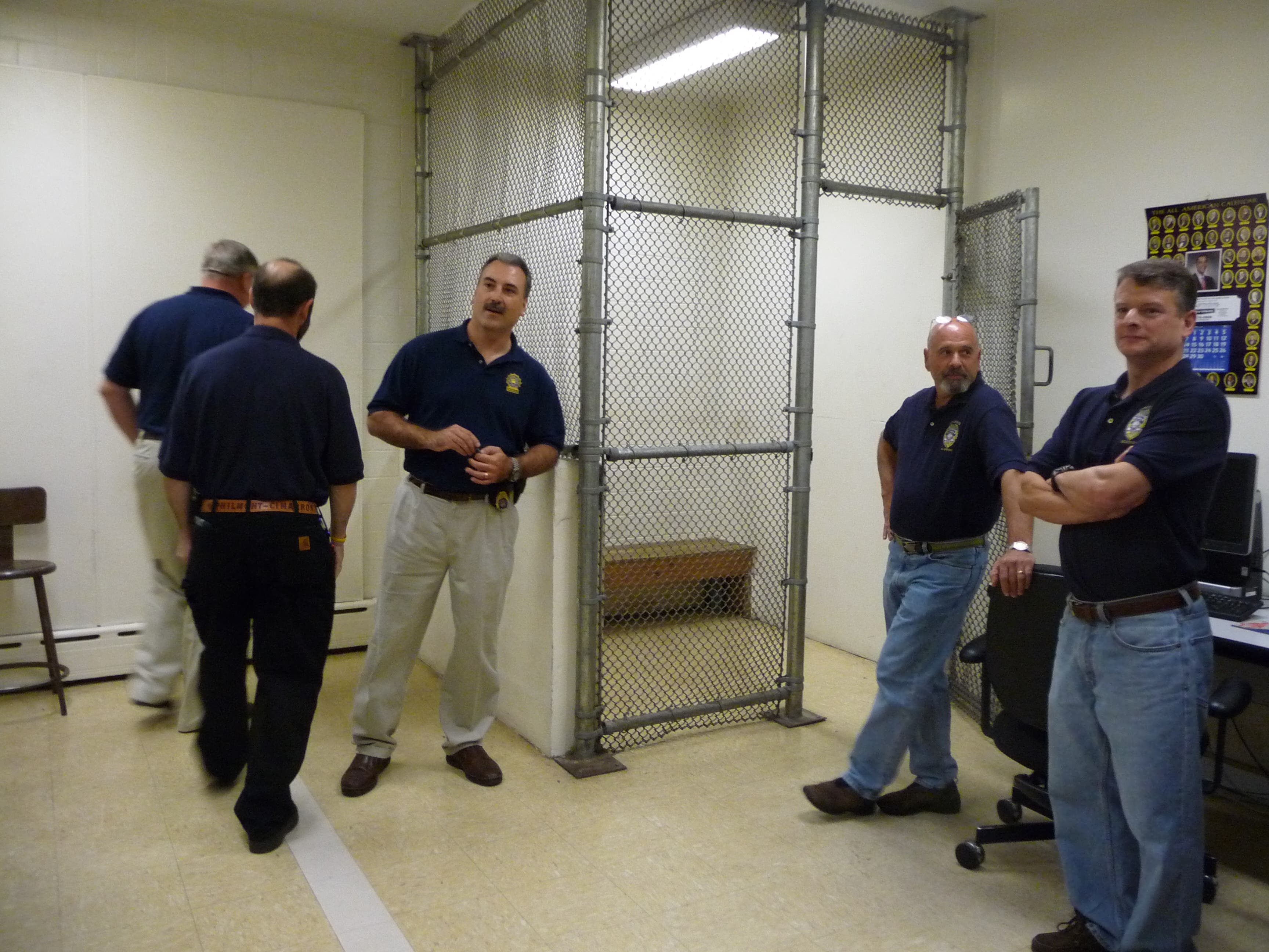 Citizens Tour Police Offices, Jail, Interrogation Room | Cranford, NJ Patch