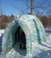 Hudson Neighbors Build Multi-Colored Igloo | Hudson, WI Patch