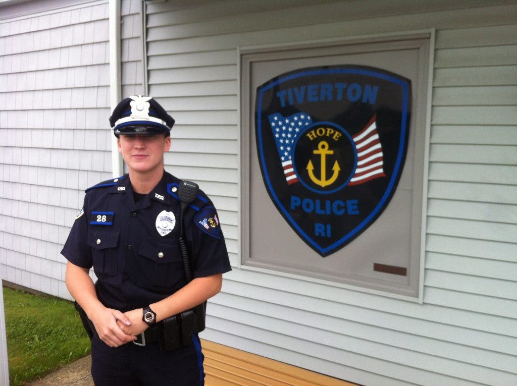 Tiverton Police Welcome Only Active-Duty Woman Officer | Tiverton, RI Patch