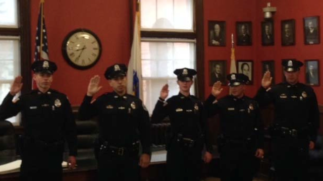 Welcome Belmont's Five New Police Officers | Belmont, MA Patch