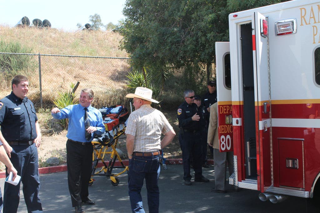 Ramona Fire Department Gets New Ambulance; Water Board Shows Gratitude ...