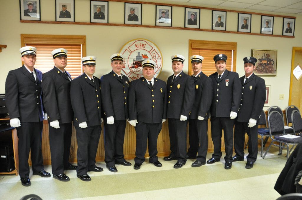 New Leaders Take Office At Congers Fire Department | New City, NY Patch