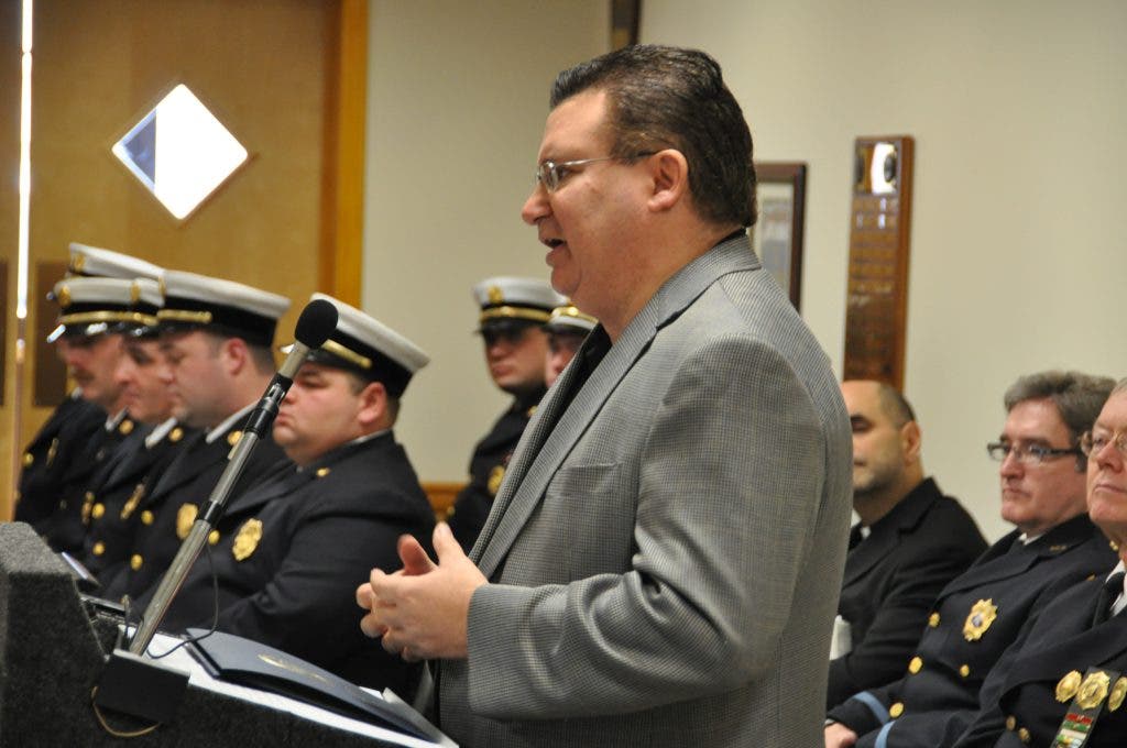 New Leaders Take Office At Congers Fire Department | New City, NY Patch