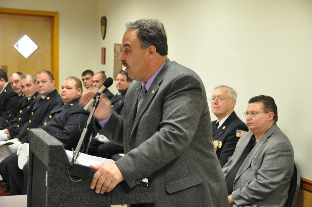 New Leaders Take Office At Congers Fire Department | New City, NY Patch