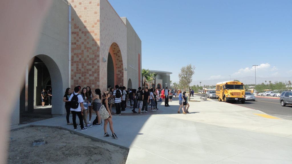 First Day at the New PDHS is "Smooth" | Palm Desert, CA Patch