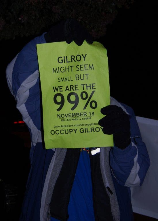 SNAPSHOTS: Occupy Gilroy Protest | Gilroy, CA Patch